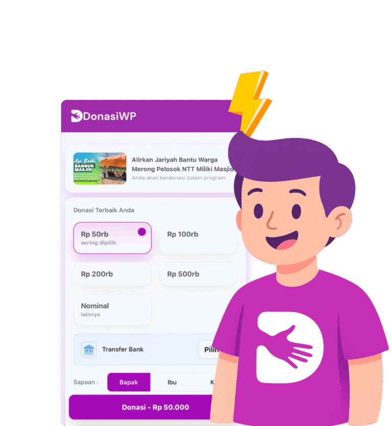 DonasiWP – Plugin Donasi WordPress Indonesia